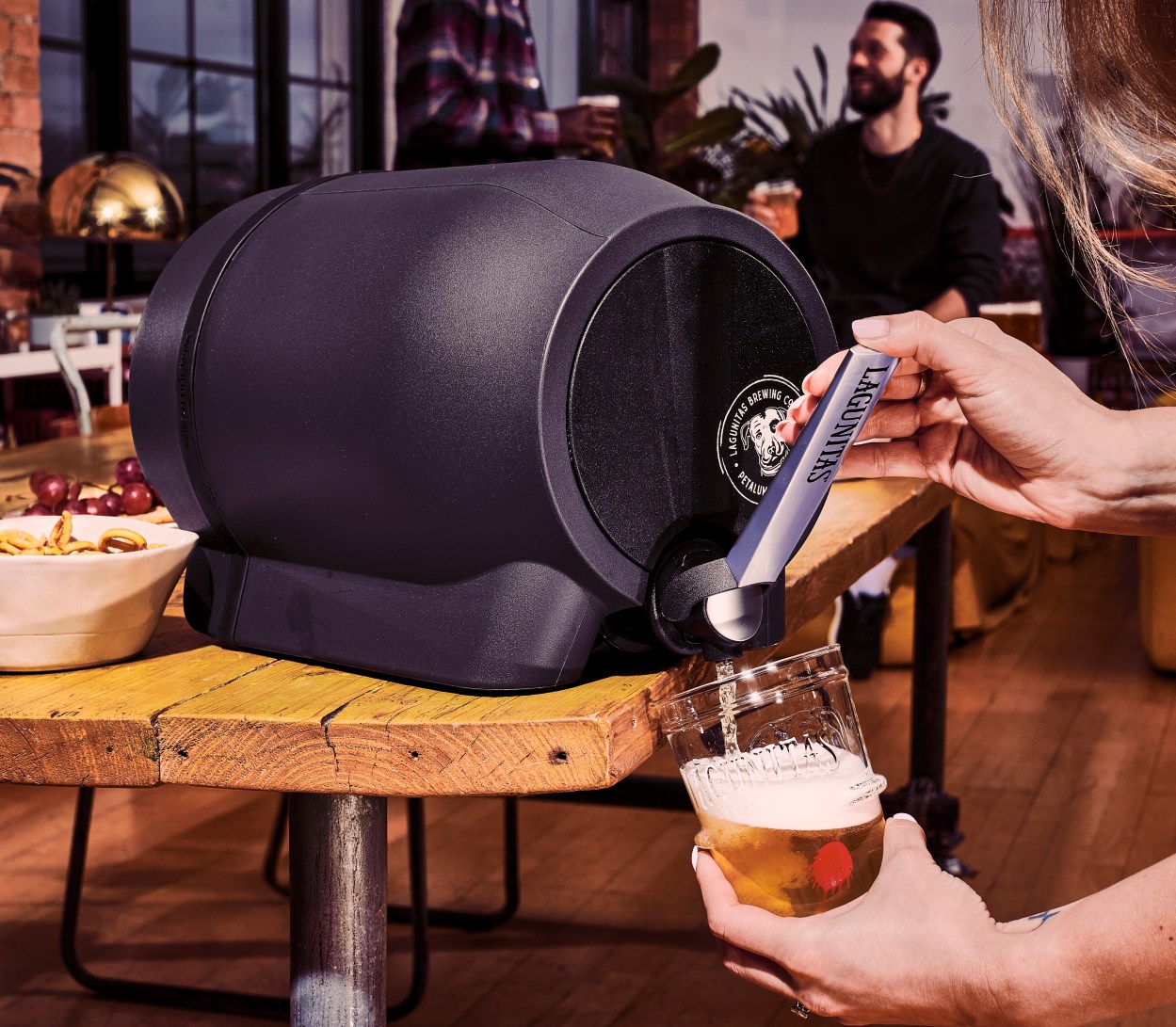 The Pinter countertop home brewing machine can now automatically make ...