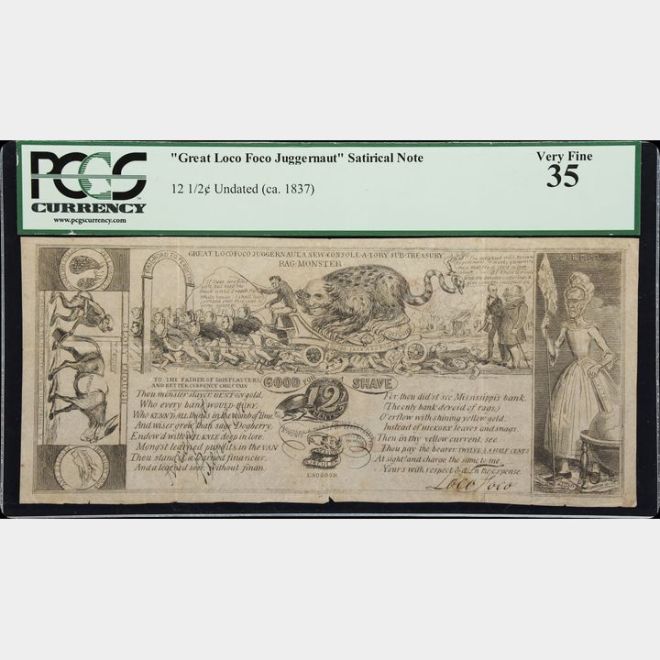 Fake banknotes mocked a US president. And are now worth thousands ...