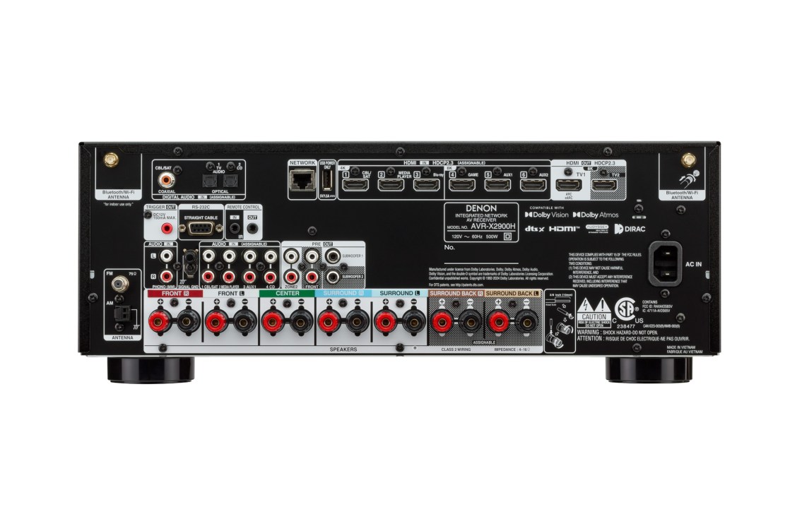 Denon introduces two full-range midrange A/V receivers, and we got a ...